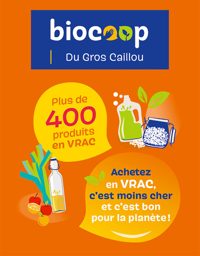 Création graphique pour le bio - gèm communication